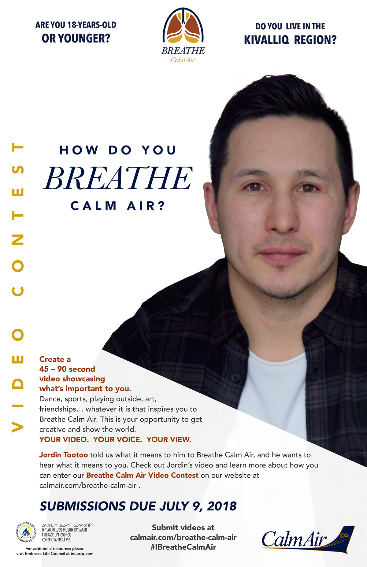Embrace Life Council - “How Do You Breathe Calm Air?” Contest
