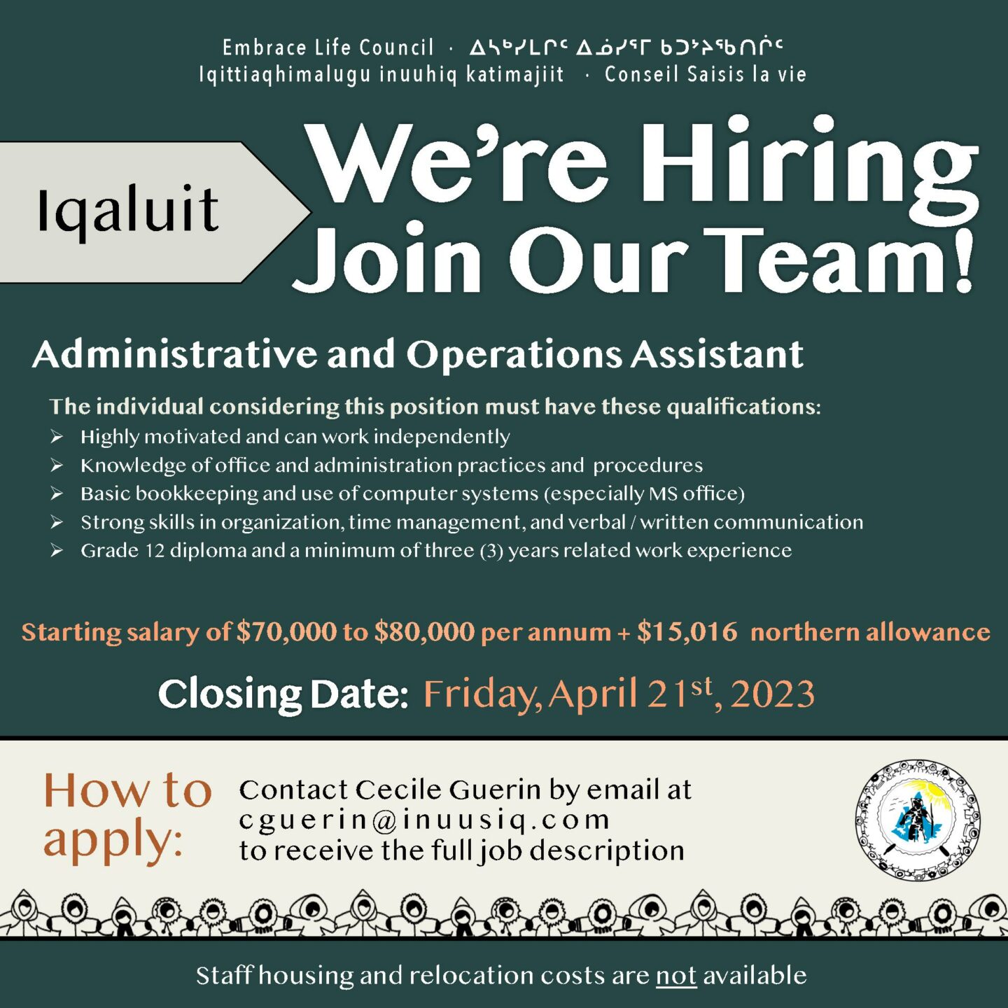 Embrace Life Council - Job Opportunities